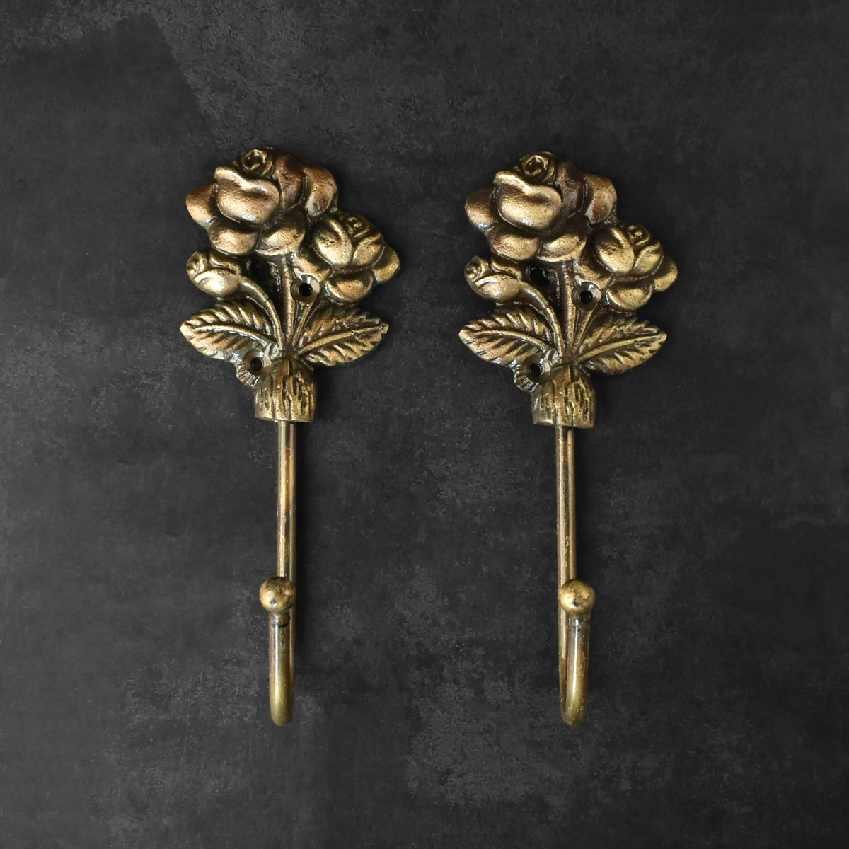 Kiss from a Rose Coat and Wall Hook Towel Hook Keys Hook – Brook And Birch