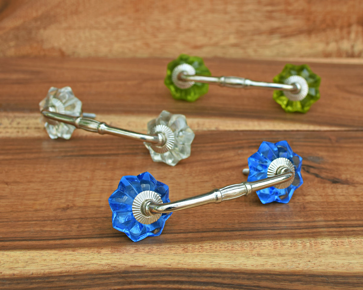 Glass Cabinet Drawer Handles Antique Door Handles Silver Cupboard Draw ...